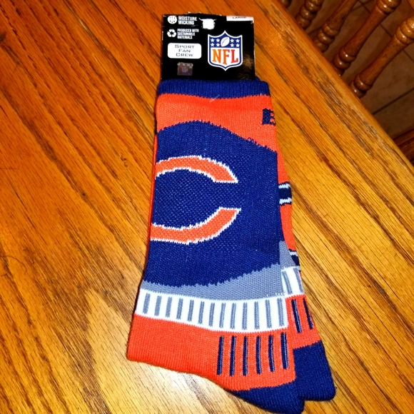NFL | Accessories | Chicago Bears Football Socks | Poshmark